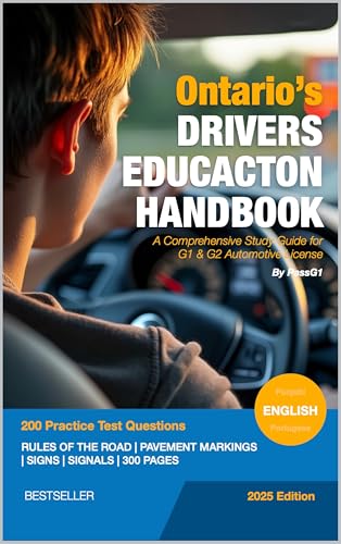 ONTARIO DRIVER'S EDUCATION HANDBOOK - 2025: A Comprehensive Study Guide ...