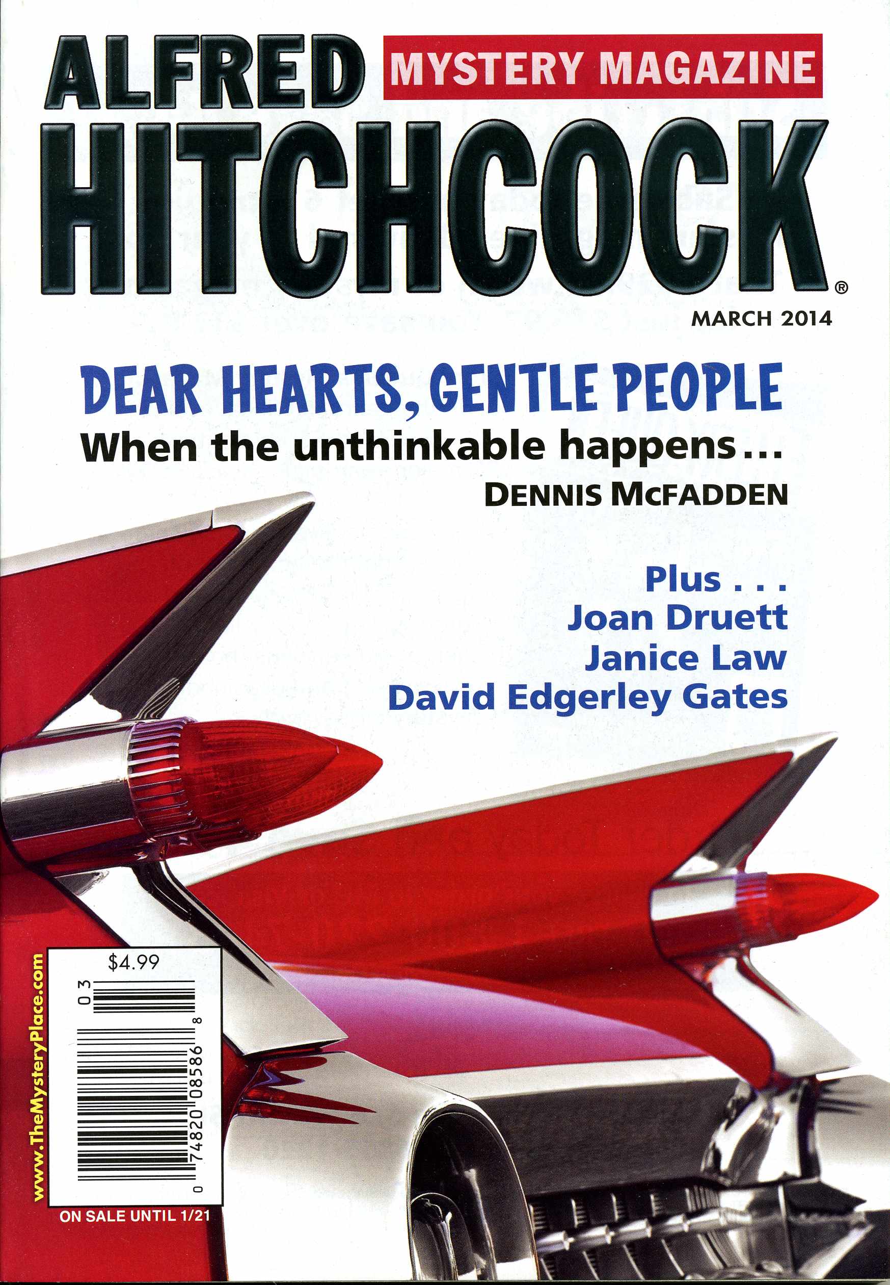 Alfred Hitchcock Mystery Magazine, March 2014 by David Edgerley Gates ...