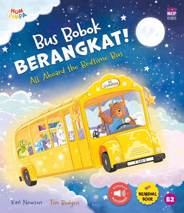 Bus Bobok Berangkat - All Aboard the Bedtime Bus by Karl Newson | Goodreads