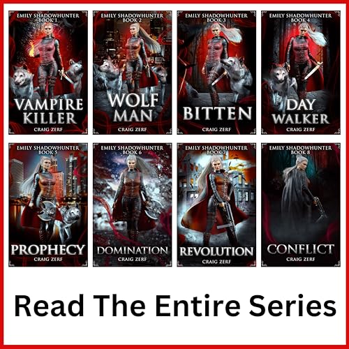 Emily Shadowhunter OMNIBUS - all 8 books: A Vampire, Shapeshifter ...