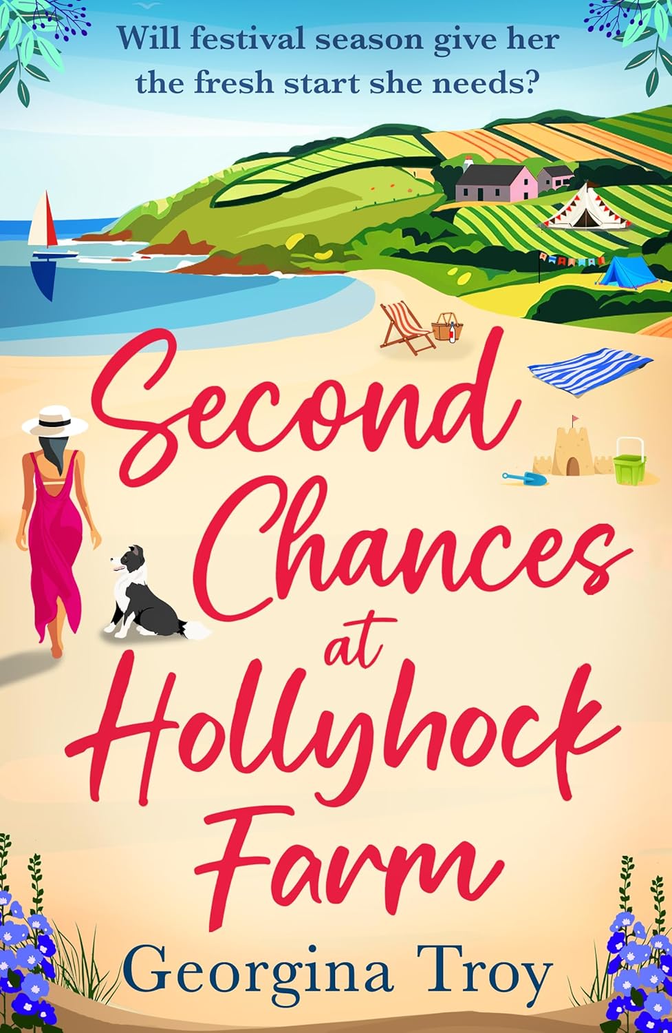 Second Chances at Hollyhock Farm by Georgina Troy | Goodreads