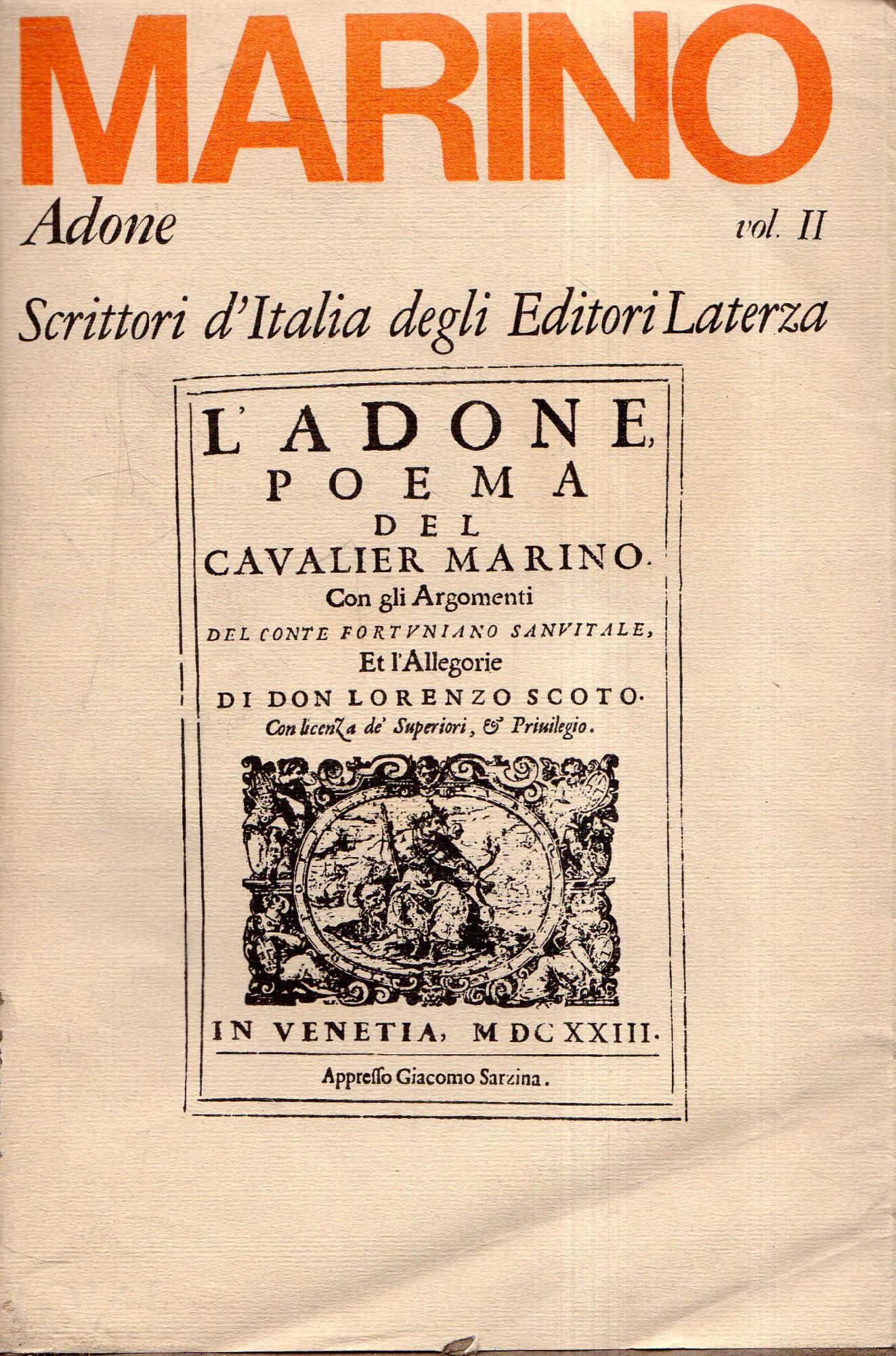 Adone by Giambattista Marino | Goodreads