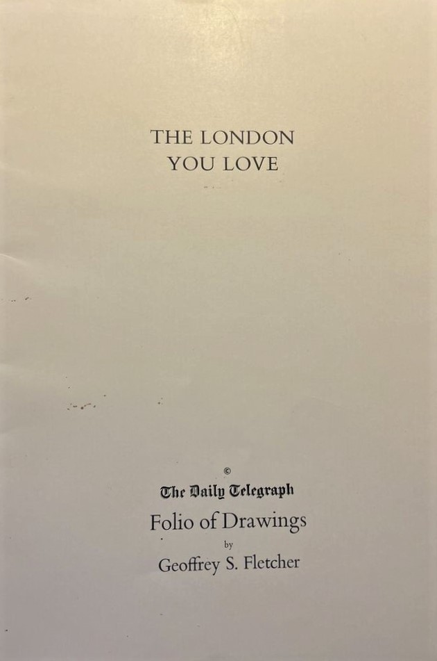 The London You Love: The Daily Telegraph Folio of Drawings by Geoffrey ...