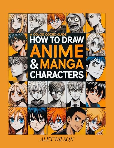 How To Draw Anime And Manga Characters (A Color Coded Guide) (HOW TO ...