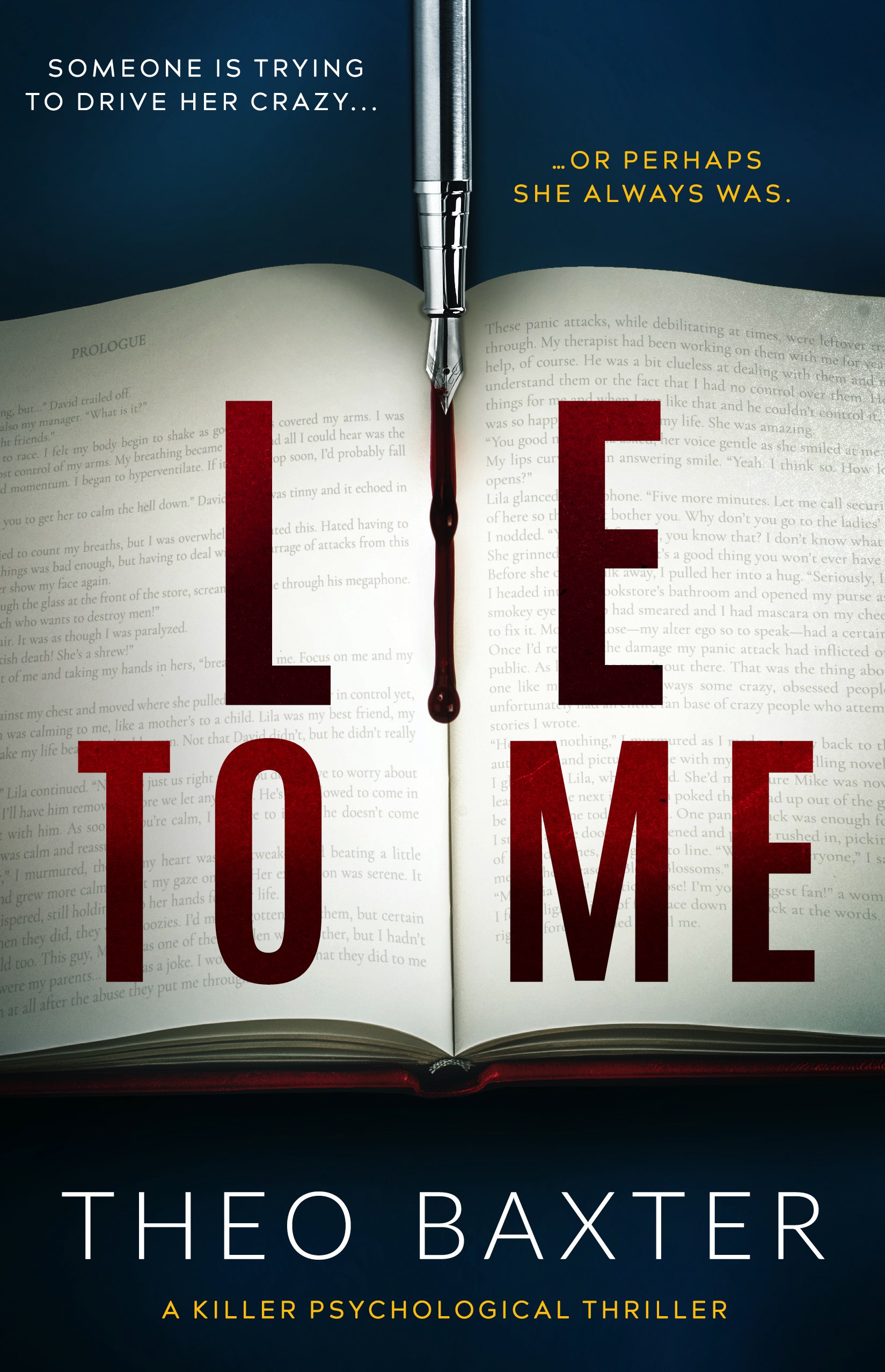 Lie To Me by Theo Baxter | Goodreads