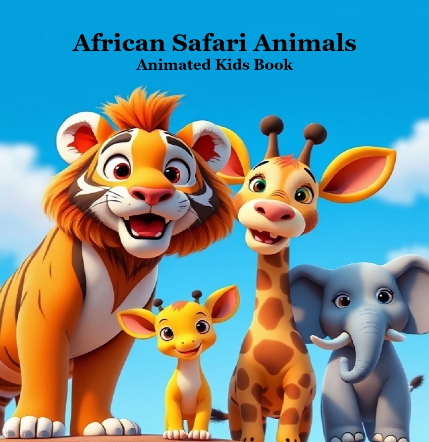 African Safari Animals Kids Book with Animated Pictures: Great Book for ...