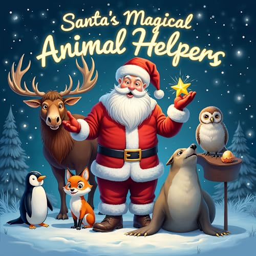 Santa’s Magical Animal Helpers: 15 Christmas Bedtime Stories for Kids ...