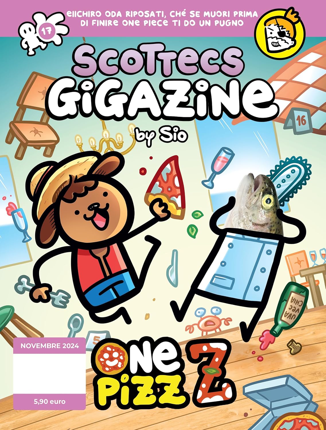 Scottecs Gigazine, Vol. 17: One Pizz Z by Sio | Goodreads