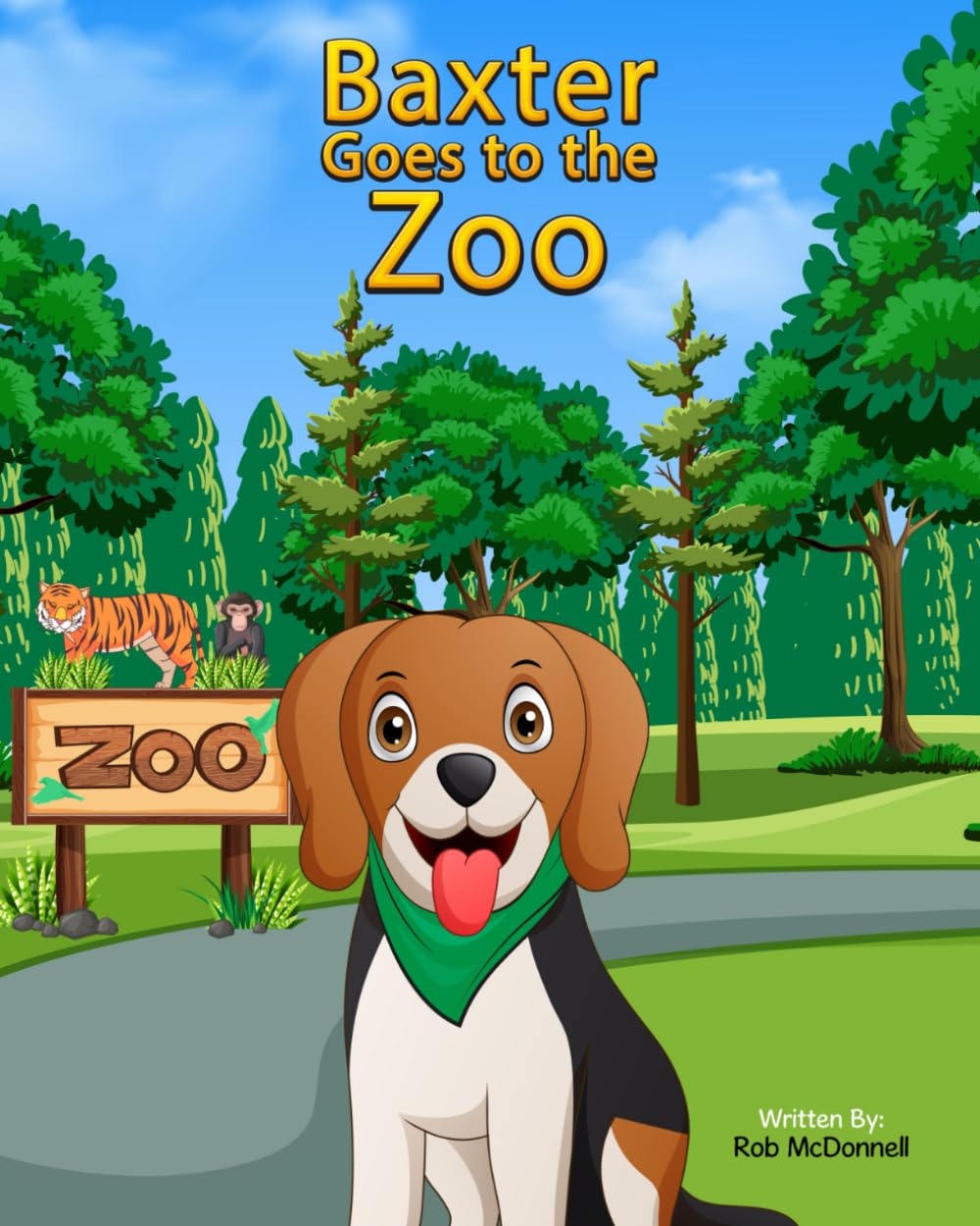 Baxter Goes to the Zoo by Rob McDonnell | Goodreads