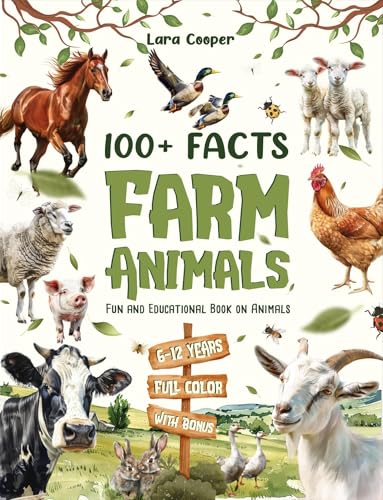 100+ Farm Animals Facts for Kids 6-12: Fun Facts About Horses, Chickens ...