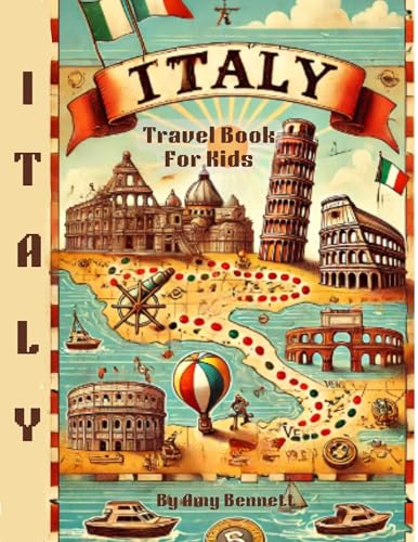 Italy Travel Activity Book For Kids: Explore Italy’s Landmarks and ...