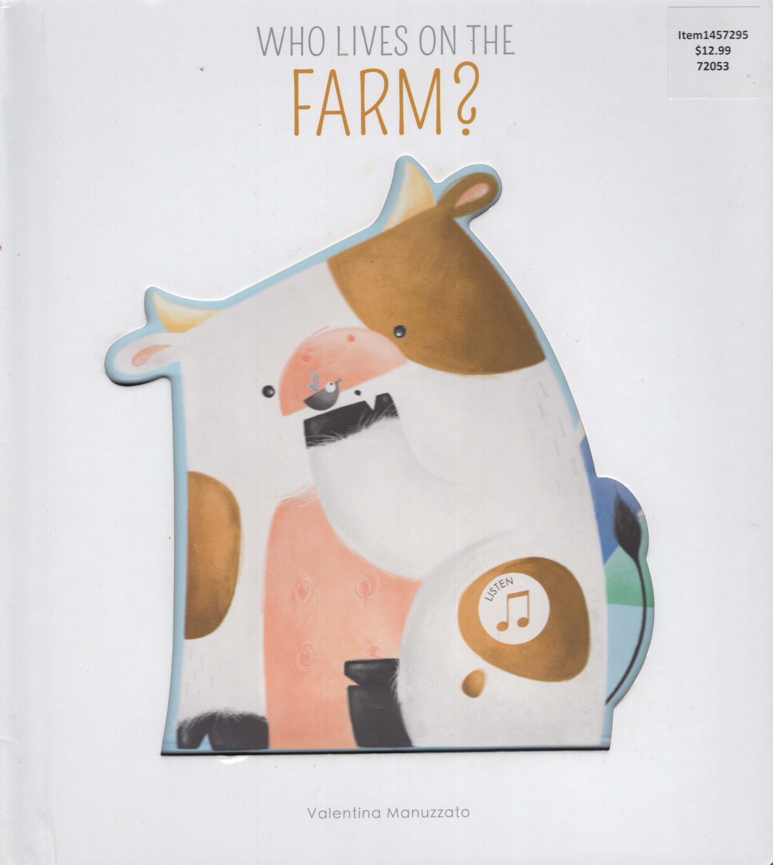Who Lives On the Farm? by V. Bonaguro | Goodreads