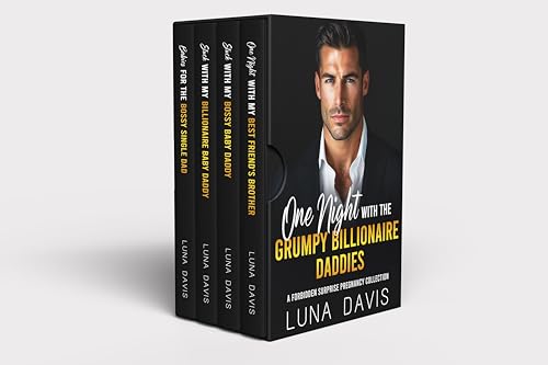 One Night With The Grumpy Billionaire Daddies : A Forbidden Surprise Pregnancy box set by Luna ...