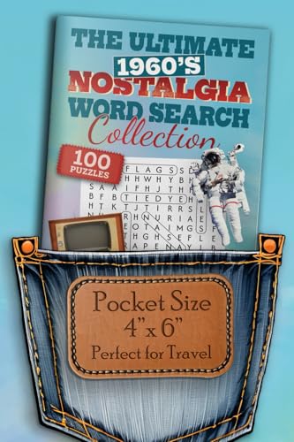 The Ultimate 1960s Nostalgia Word Search Collection - Pocket Size: 100 ...