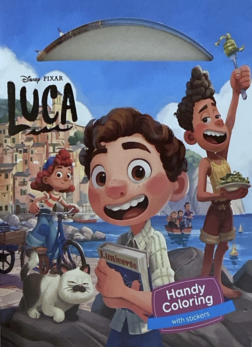 Disney Pixar: LUCA Handy Coloring with stickers by A. Antoine | Goodreads