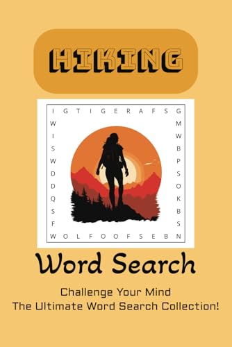 Hiking Word Search Puzzle Book: Word Searches with Easy-to-Read Print ...
