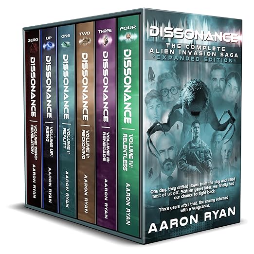 Dissonance: The Complete Alien Invasion Post Apocalyptic Fiction Books Series by Aaron Ryan ...