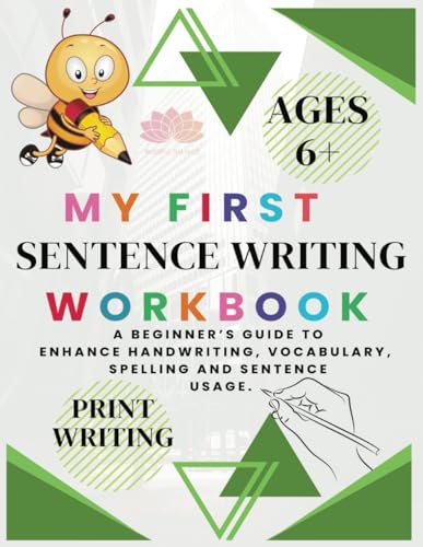 My First Sentence Writing Workbook: A 3-in-1 Guide to Master Non ...
