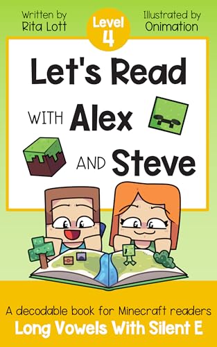 Let's Read With Alex and Steve! Level 4 - Long Vowel Silent E: A ...