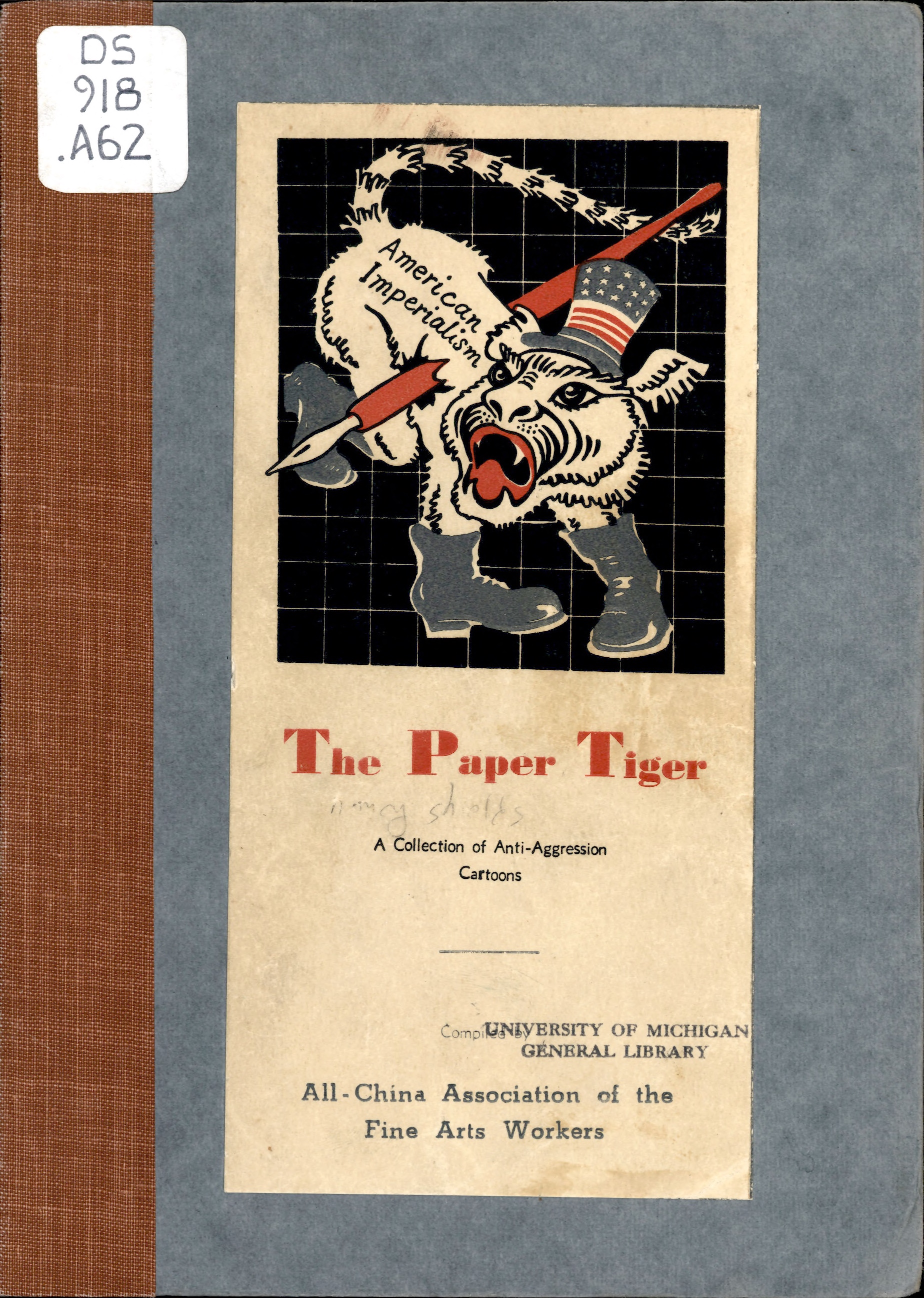 The Paper Tiger: A Collection of Anti-Aggression Cartoons by All-China ...