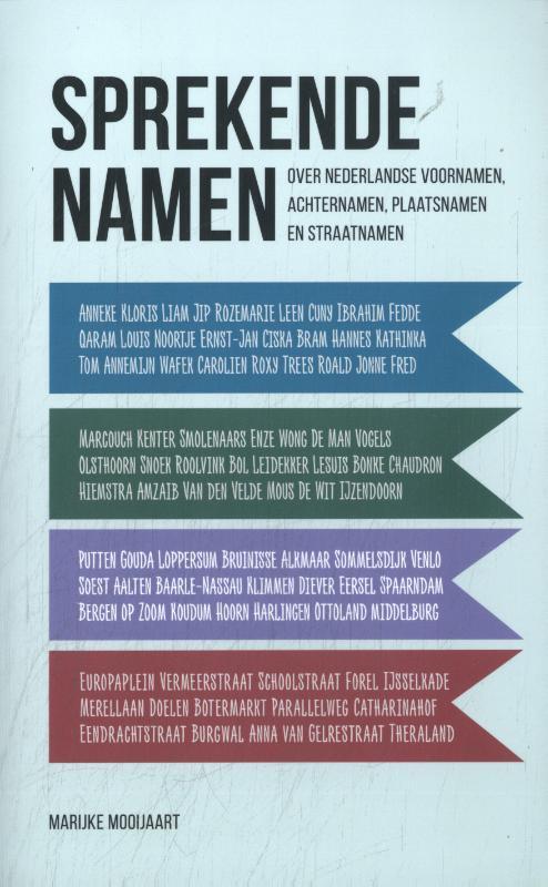 Sprekende namen by Marijke Mooijaart | Goodreads