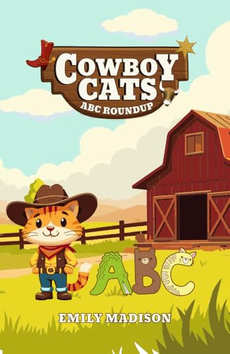 Cowboy Cats ABC ROUNDUP: A children's alphabet learning book by Emily ...