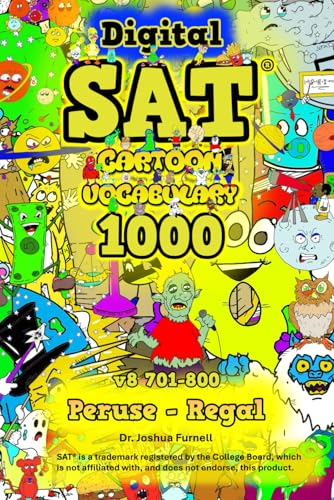SAT® Cartoon Vocabulary 1000: Volume 8: Words 701-800 by Dr. Joshua ...