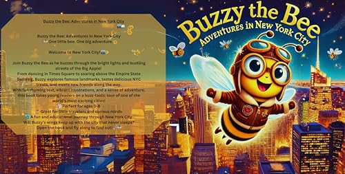 Buzzy the Bee: Adventures in New York City: A Rhyming Adventure for ...