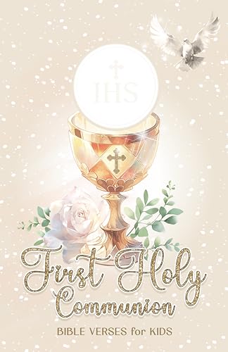 First Communion Bible Verses for Kids: Gift for Catholic Girls and Boys ...