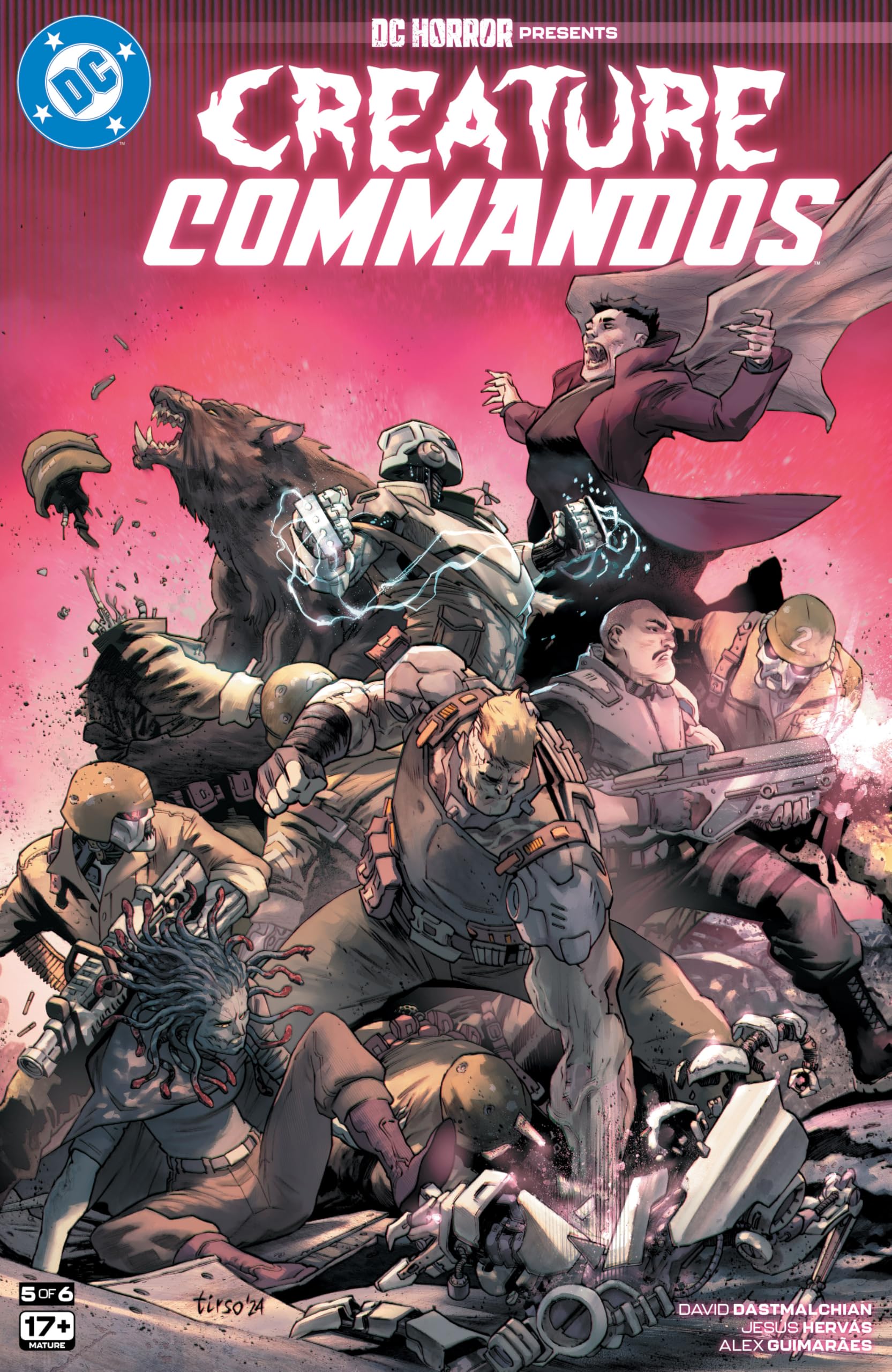 DC Horror Presents: Creature Commandos (2024-) #5 by David Dastmalchian ...