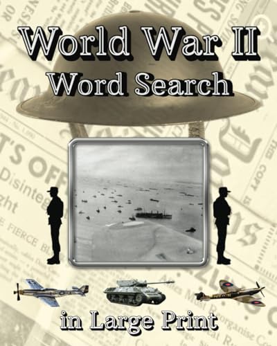 World War II Word Search: A Puzzle Journey Through Wartime History by ...