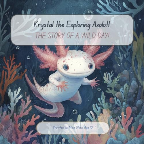 Krystal the Exploring Axolotl: The Story of a Wild Day! by Mira Olson ...