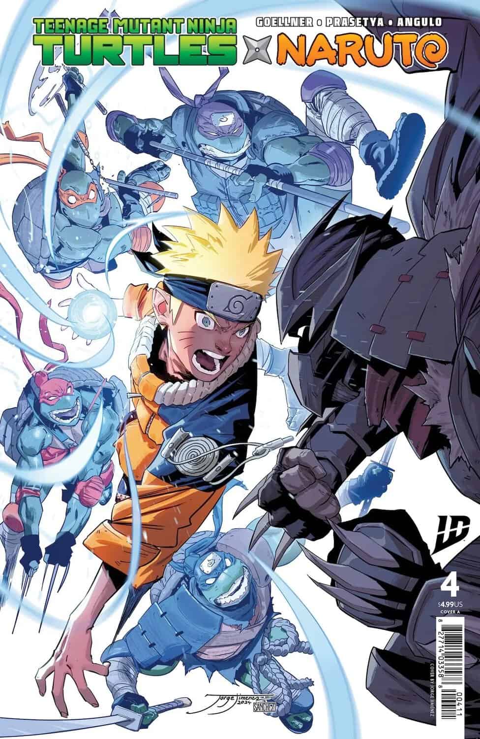 Teenage Mutant Ninja Turtles/Naruto #4 by Caleb Goellner | Goodreads