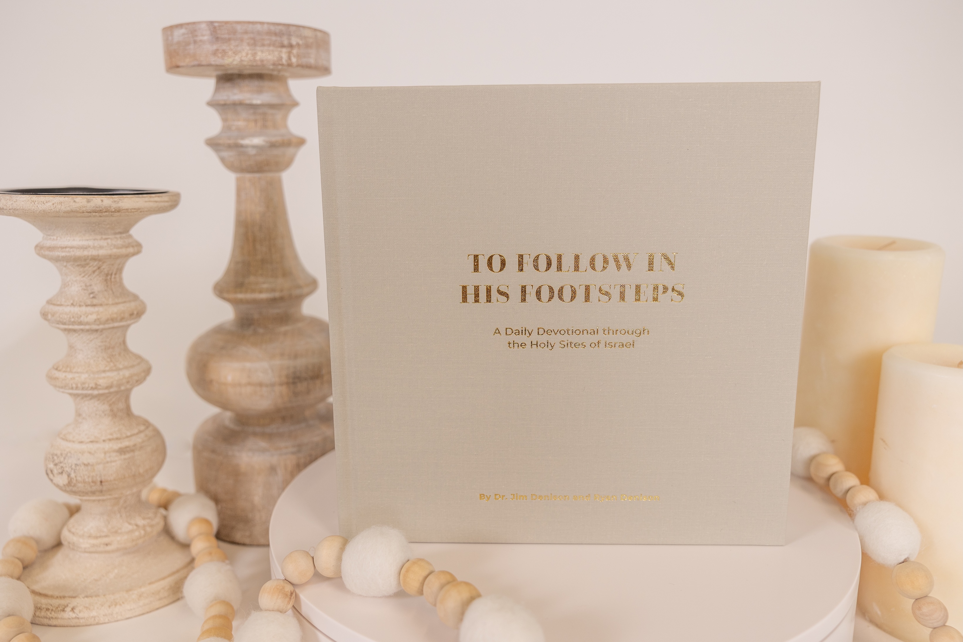 To Follow In His Footsteps: A Daily Devotional Through the Holy Sites ...