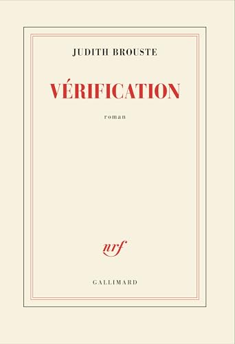 Vérification by Judith Brouste | Goodreads