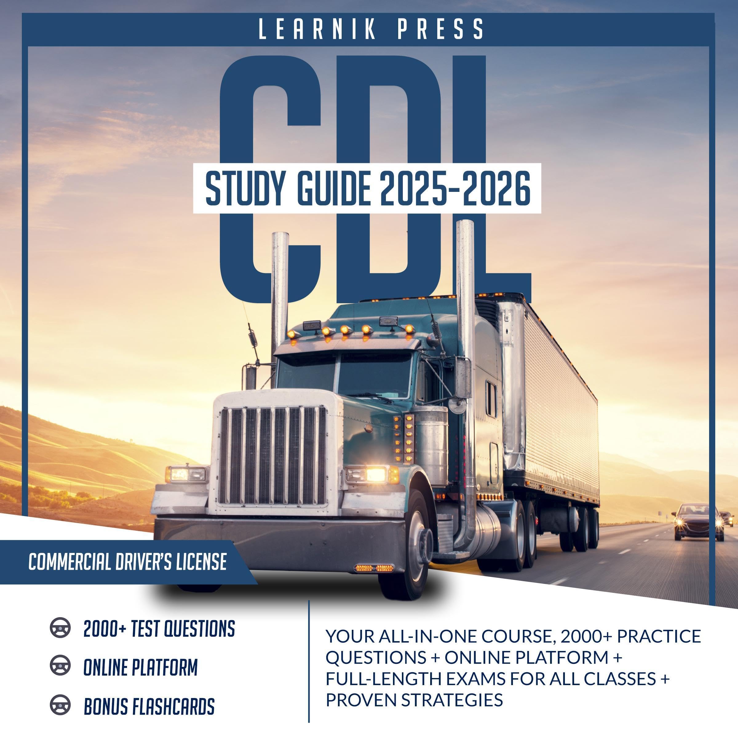 CDL Study Guide 2025-2026: Your All-in-One Course, 2000+ Practice ...