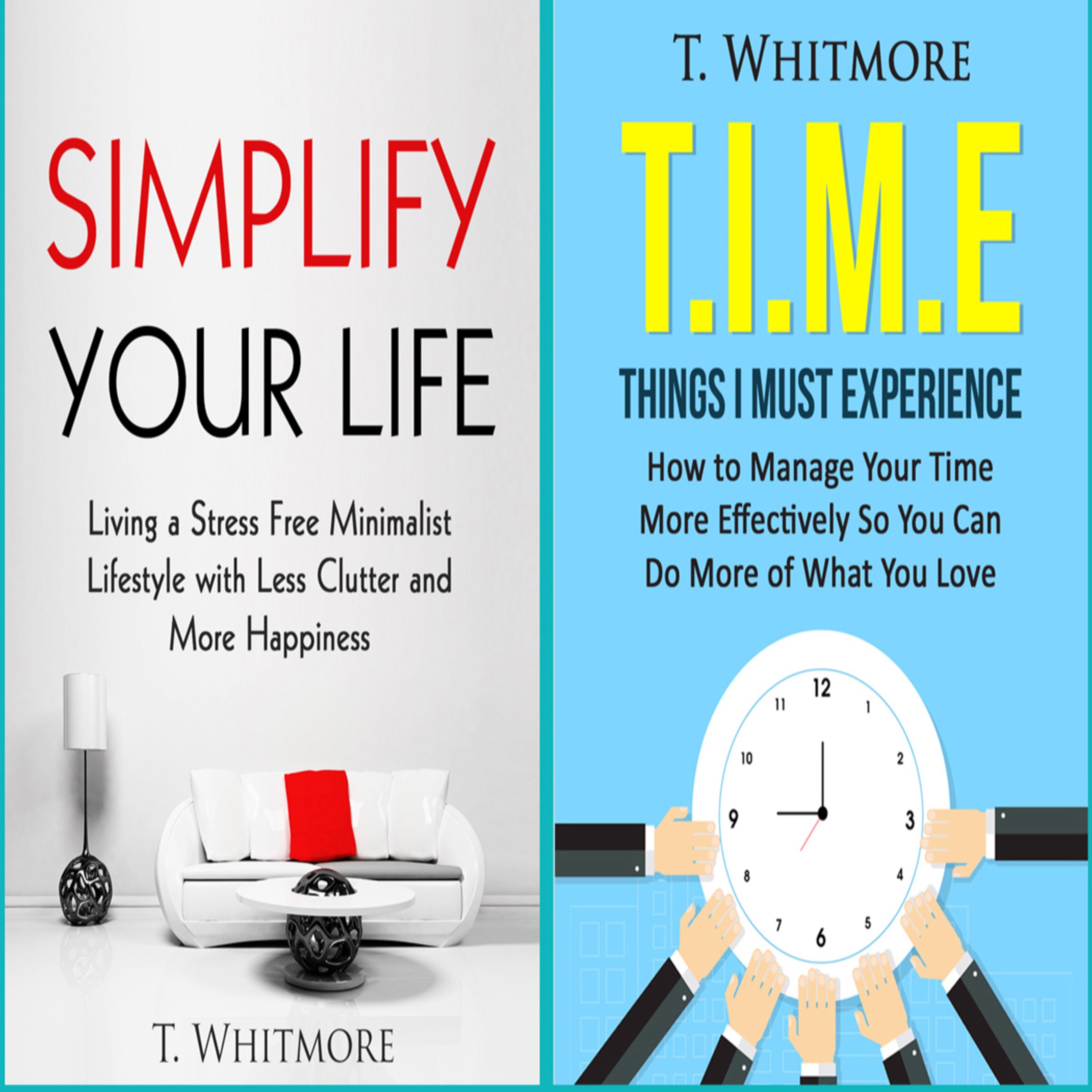 Productivity Books: 2 Manuscripts: Simplify Your Life, T.I.M.E Things I Must Experience by T ...