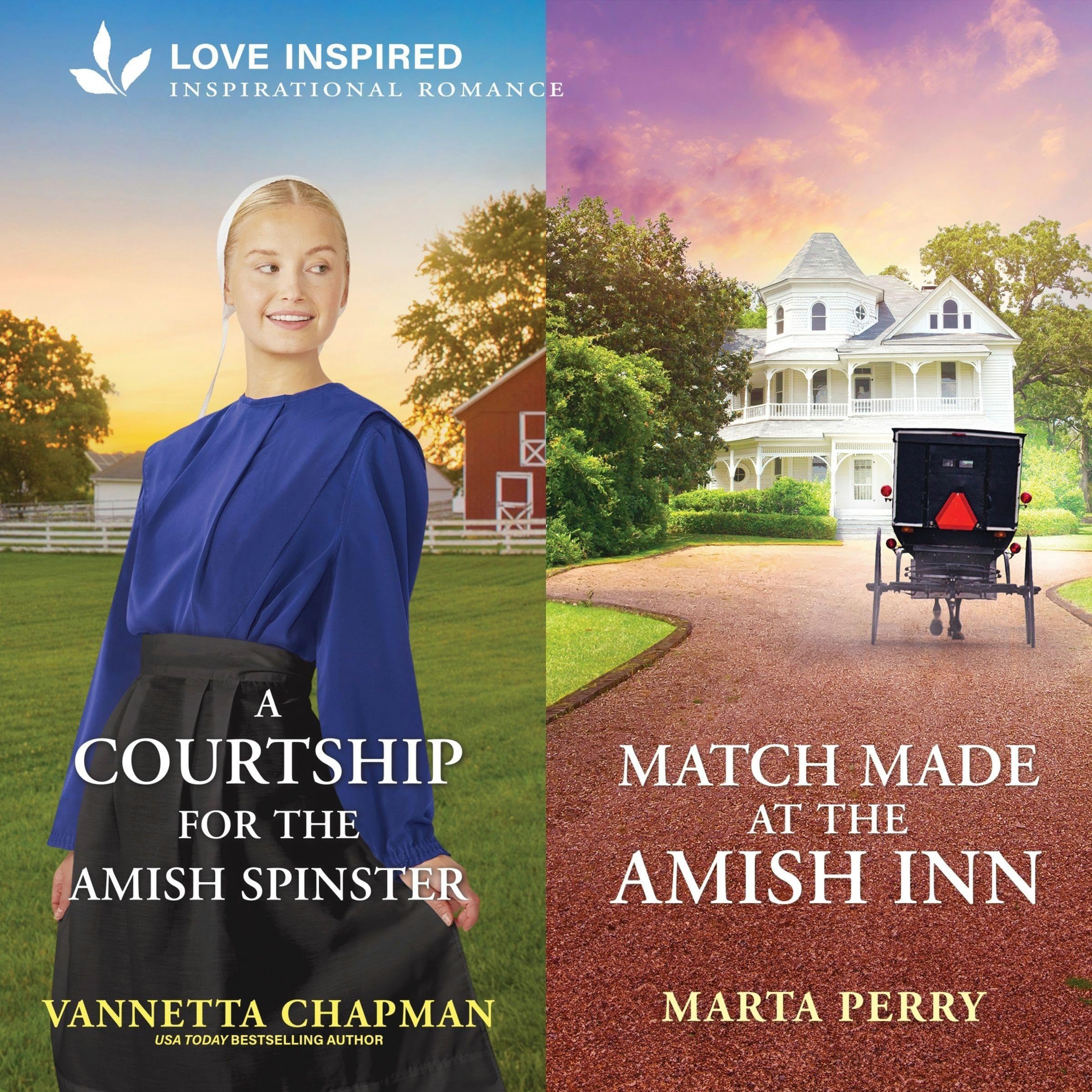 A Courtship for the Amish Spinster/Match Made at the Amish Inn by Marta Perry | Goodreads