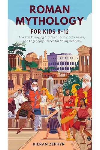 Roman Mythology for Kids Ages 8-12: Fun and Engaging Stories of Gods ...