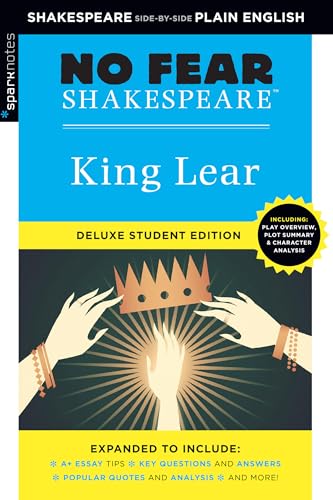 King Lear: No Fear Shakespeare Deluxe Student Editions - Shakespeare Side-by-Side Plain English ...