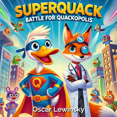 SuperQuack: Battle for Quackopolis by Oscar Lewinsky | Goodreads