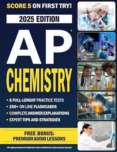 AP CHEMISTRY Prep Guide: Understand Hard Topics the Easy Way with Step ...
