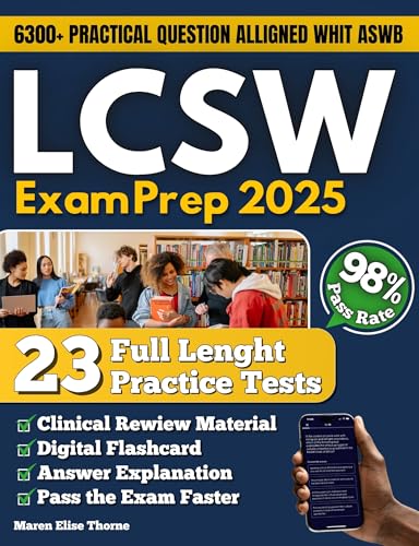 LCSW Exam Prep: Ace the ASWB Clinical Social Work Exam on Your First ...