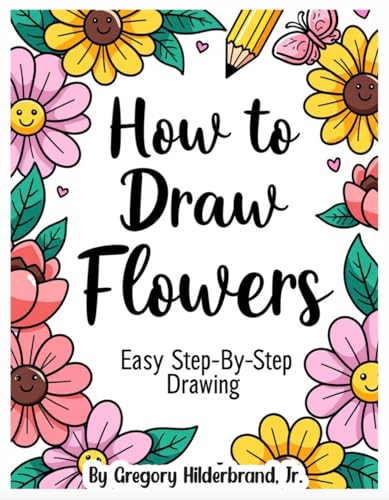 How to Draw Flowers: 4 Easy Drawing Steps (Kindle Scribe Only) by ...