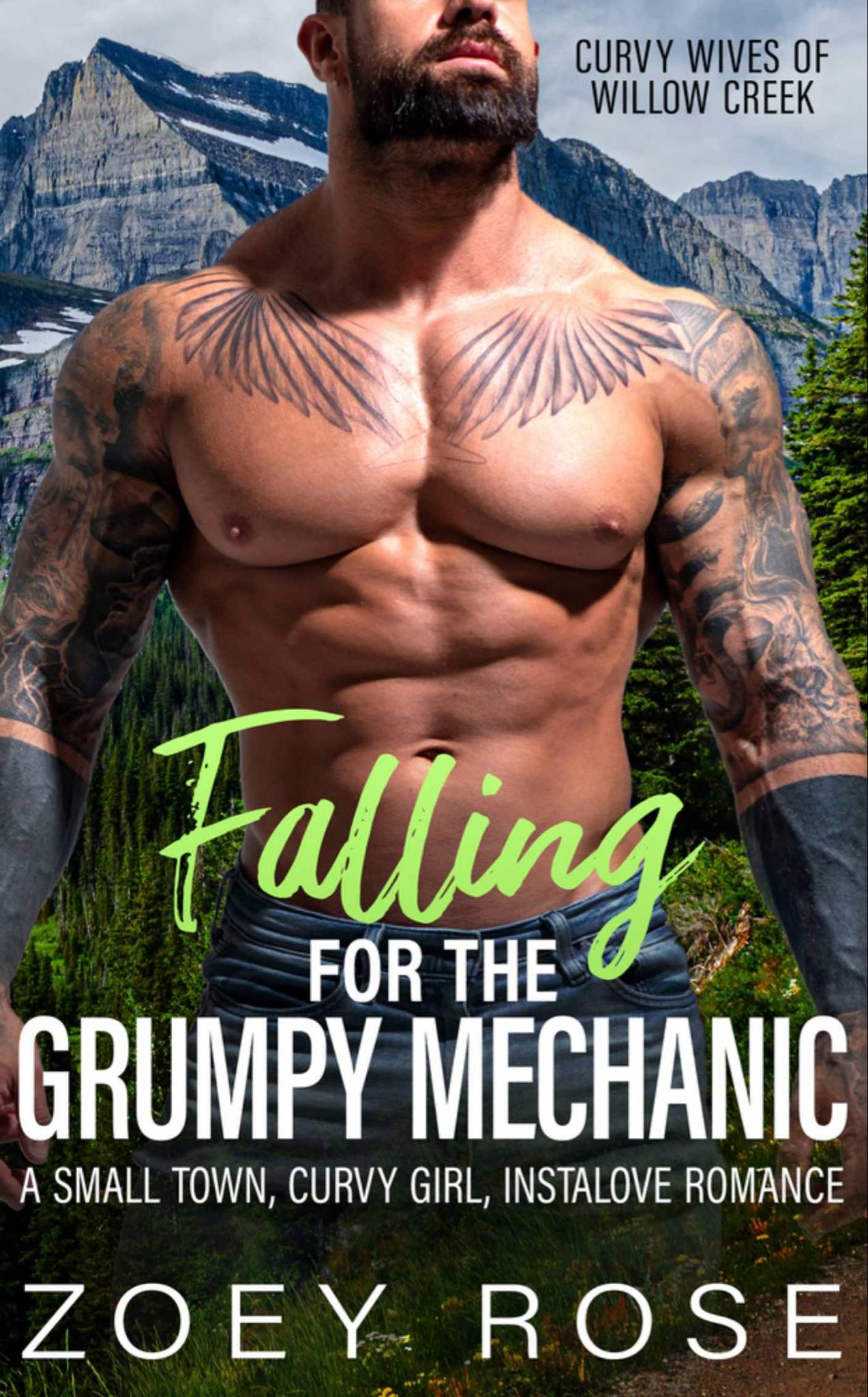 Falling for the Grumpy Mechanic by Zoey Rose | Goodreads