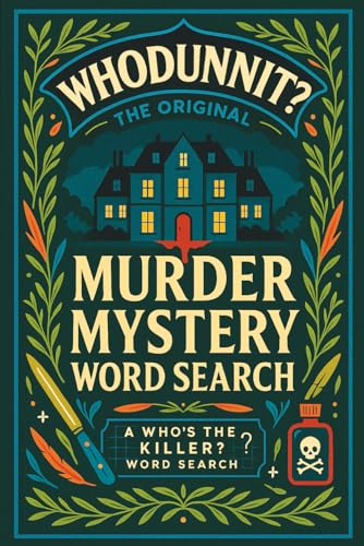 Murder Mystery Word Search Puzzle: Whodunnit — The Original Cozy ...