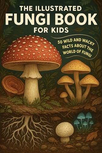 The Illustrated Fungi Book for Kids: 50 Wild and Wacky Facts About the ...