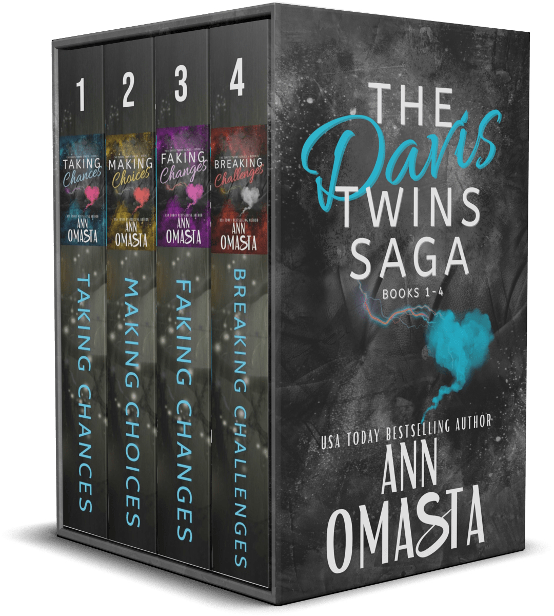 The Davis Twins Saga: Books 1 - 4: Taking Chances, Making Choices, Faking Changes, and Breaking ...