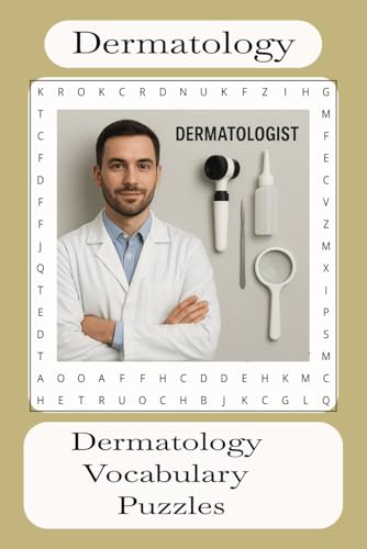 Dermatology Word Search Puzzle Book: Dermatology, Skin Cancer ...