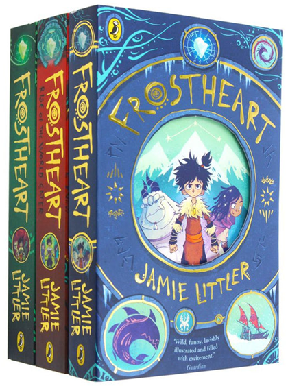 Frostheart Trilogy: Frostheart, Escape from Aurora, Rise of The World ...